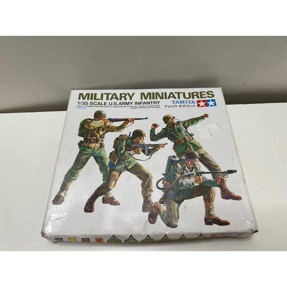 Tamiya | Toys | Tamiya Military Miniatures 35 Us Army Infantry Kit 3513 ...